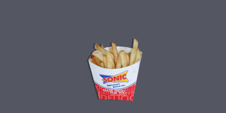 Sonic Vegan Options - Fast Menu