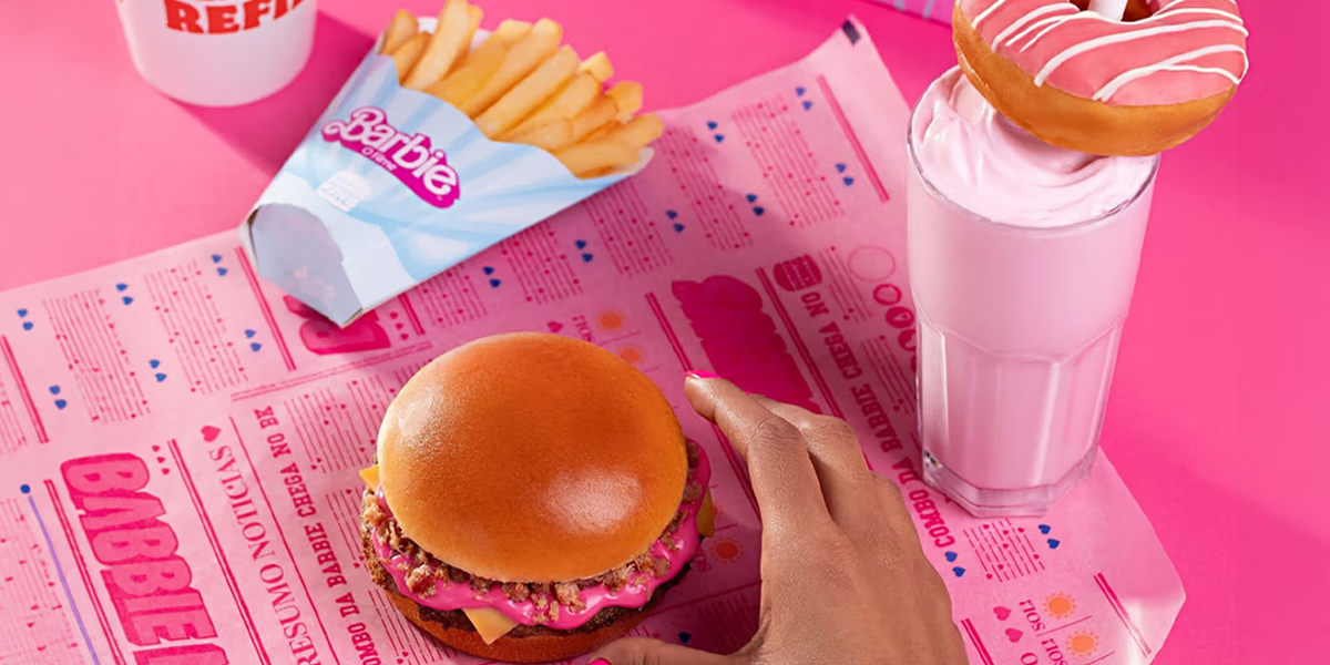Burger King's Barbie Combo: A Bright Pink Twist on Fast Food